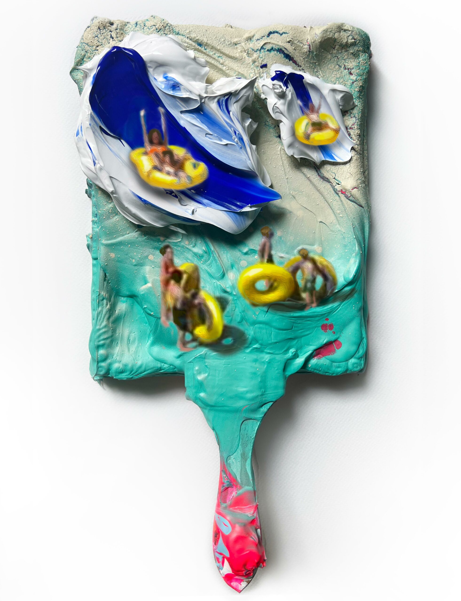 At The Park - Golsa Golchini Art