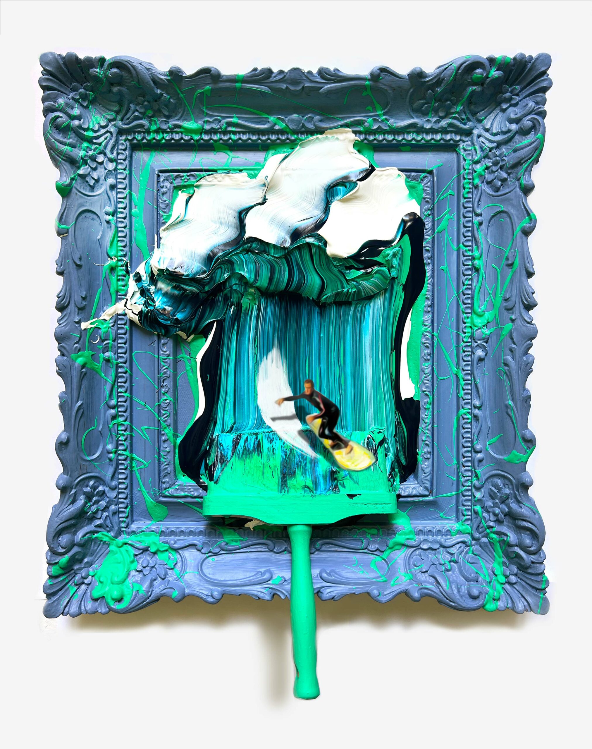 A Windy Day - Golsa Golchini Art