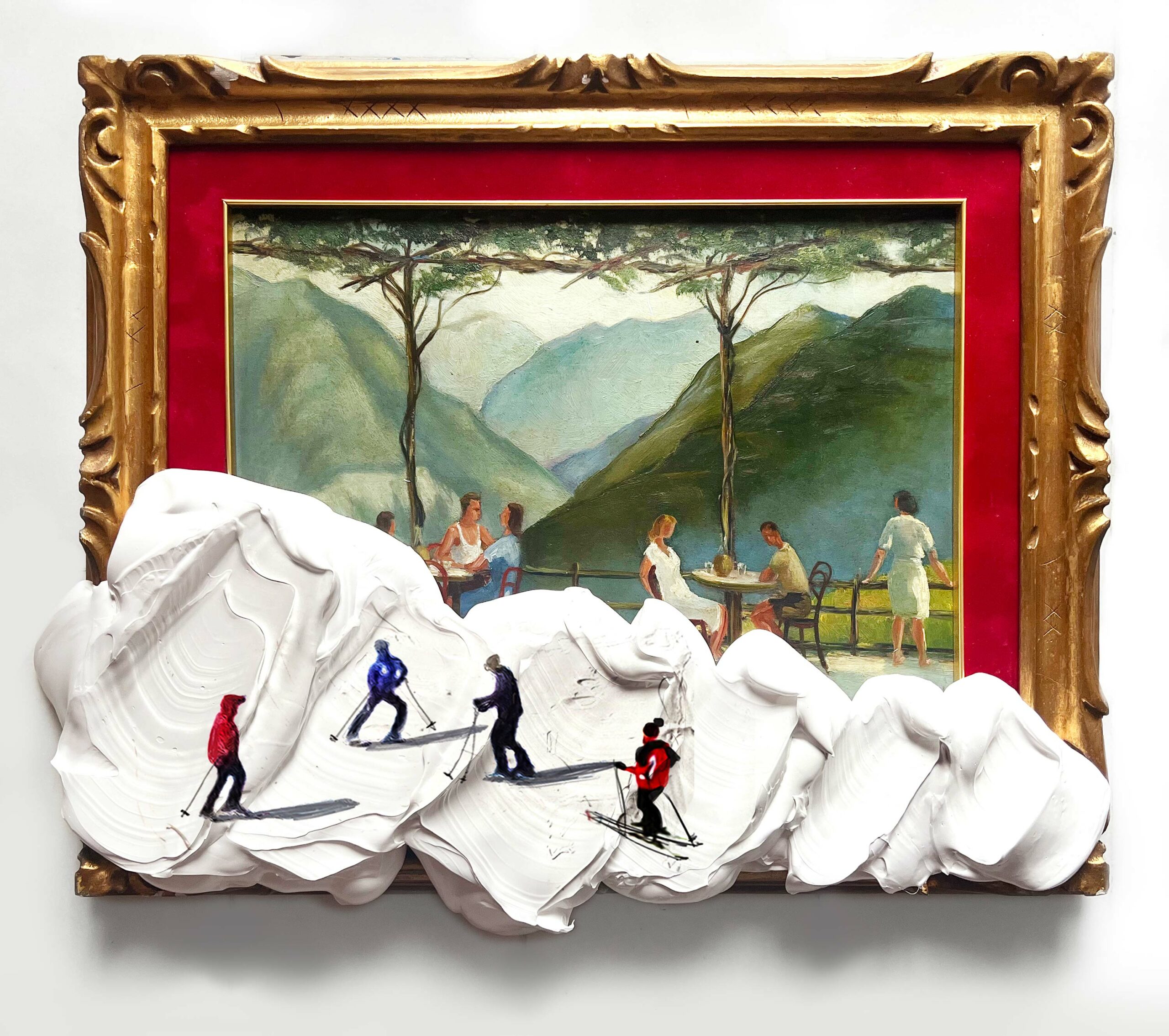 Winter in the middle of Summer - Golsa Golchini Art