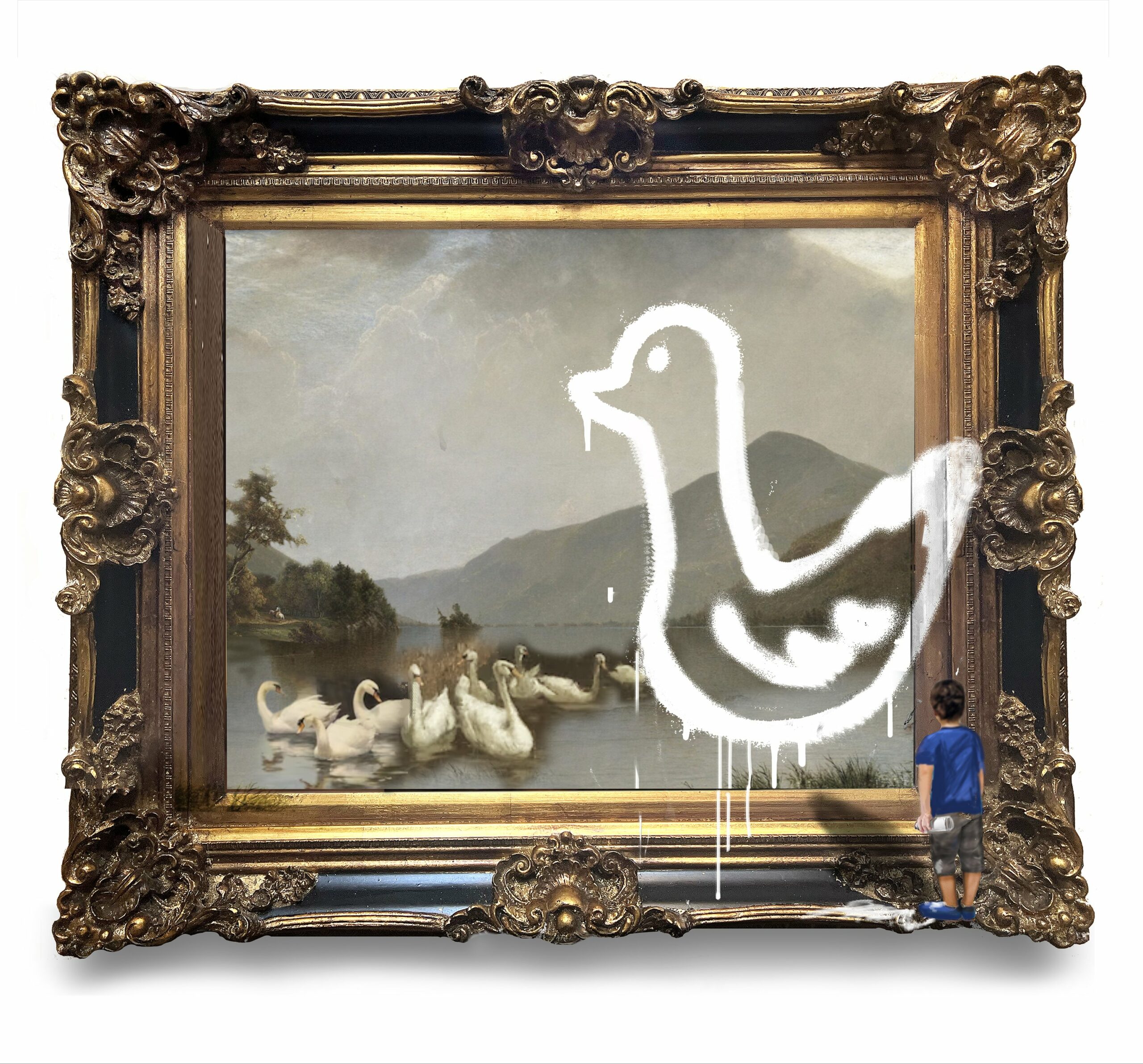 The Final Touch - Golsa Golchini Art